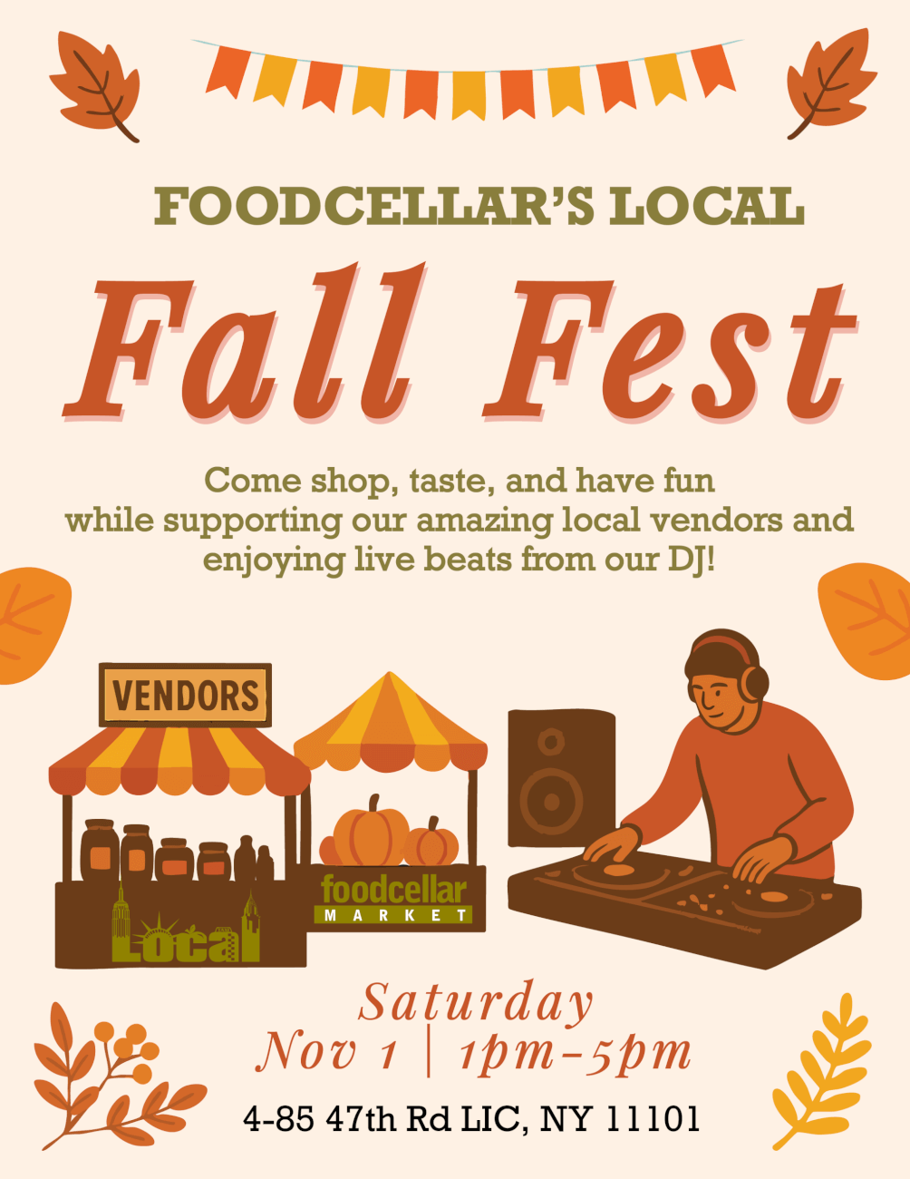 Local Vendor Fall Fest - Foodcellar Market